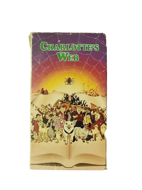 BANDE VIDÉO VHS Web Charlotte 1972 Hanna-Barbera lecture HI Fi EUR 9,25 ...
