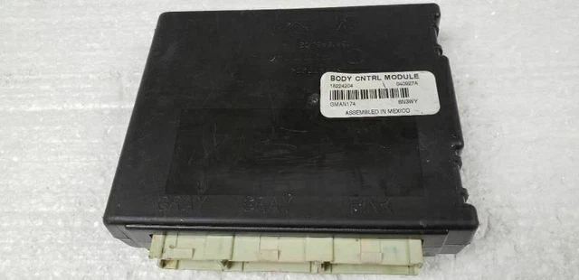 2005 MONTE CARLO Body Control Module 15224204 Programmed To Your VIN ...