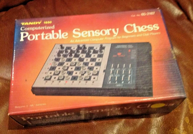 Vintage Tandy Computerized Portable Sensory Chess Game 1650 60 2187 Working £2999 Picclick Uk