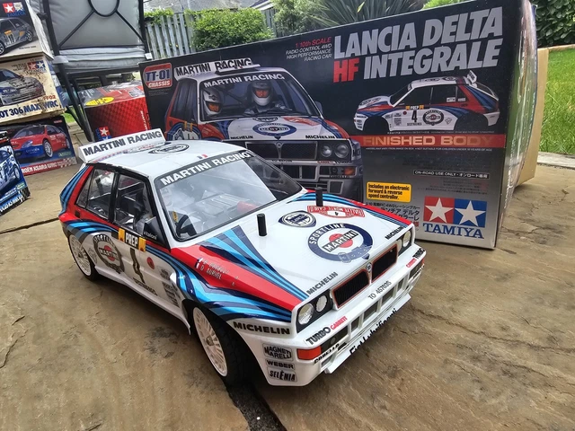 TAMIYA LANCIA DELTA integrale Tamiya Finished Body £230.00 - PicClick UK
