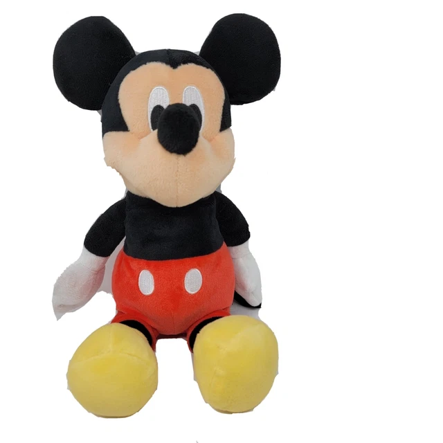 DISNEY BABY 13& Mickey Mouse Plush Stuffed Animal Toy Rattle £13.64 ...