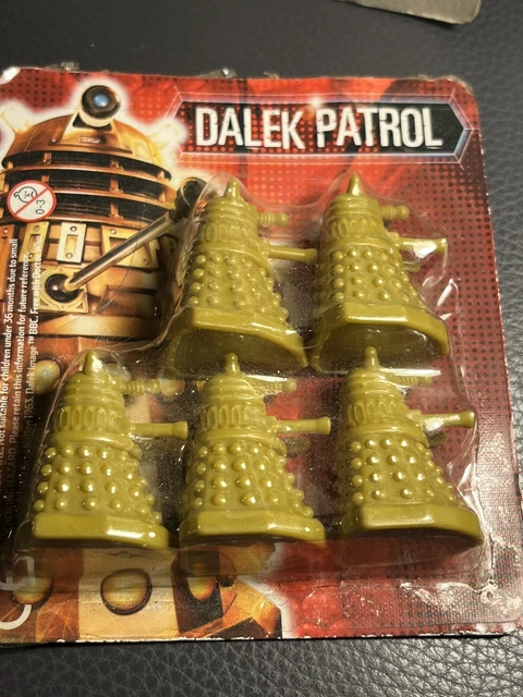 DOCTOR WHO CYBERMAN Squad & Darlek Patrol New and sealed, & 5 Darlek £ ...