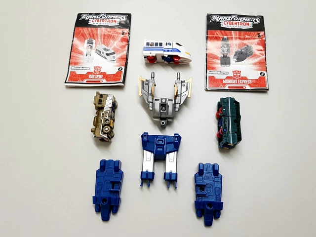 TRANSFORMERS RAIL RACER Micromaster Combiner Cybertron Universe G1 ...