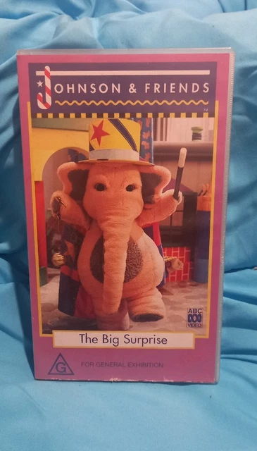 JOHNSON AND FRIENDS The Big Surprise VHS Video Tape $39.90 - PicClick AU