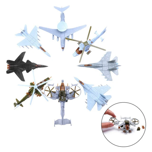 ASSEMBLING AIRPLANE MODEL Collection Airforce Fighter Jet Plane Aicraft ...