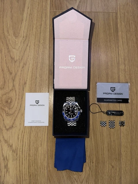 PAGANI DESIGN BATGIRL Watch-Barely Worn little scratches-ORIGINAL BOX ...