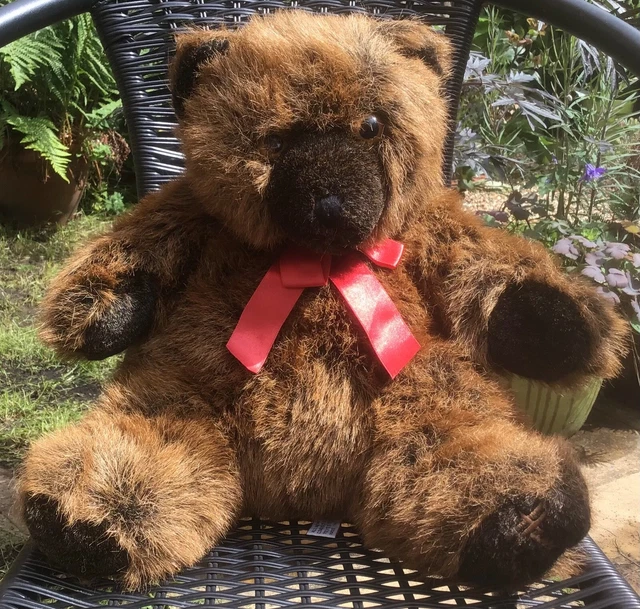 HARRODS CHRISTMAS 1992 Foot Dated Grizzly Teddy Bear £29.99 - PicClick UK
