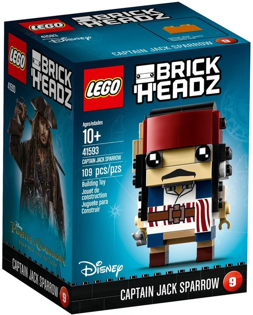 LEGO® CAPITAINE JACK Sparrow 41593 BrickHeadz 2017 NEUF SCELLE EUR 117 ...