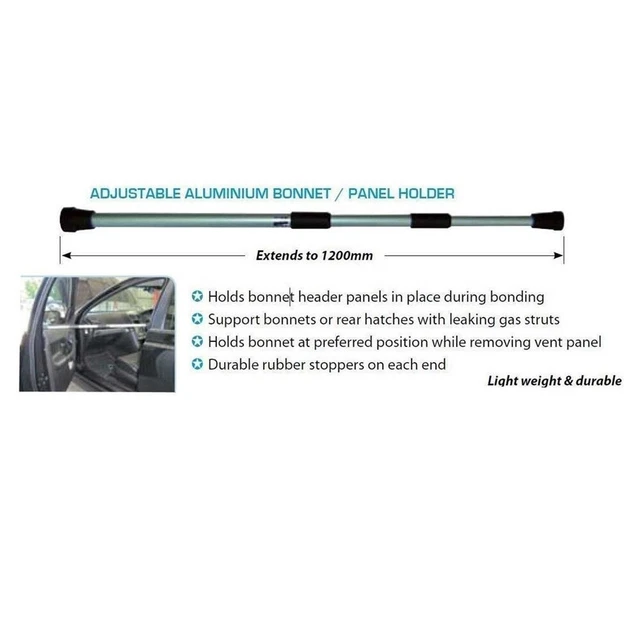 ADJUSTABLE BONNET PANEL Holder Prop Rod Support Panel Beating Extends ...