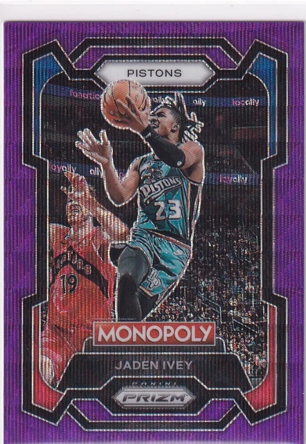 2023-24 NBA PRIZM Monopoly Nr. 26 Jaden Ivey Viola Wave Parallelo EUR 1 ...