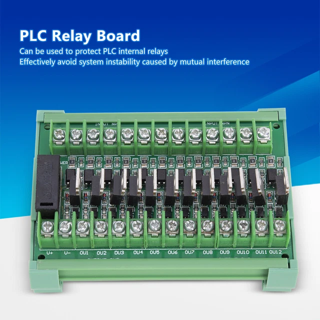 12CHANNEL PLC AMPLIFIER Board Isolation Relay Module NPN Input/PNP Output £19.75 - PicClick UK