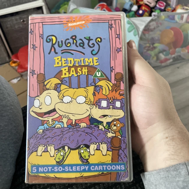 RUGRATS VHS BEDTIME Bash Nicklodeon 5 Not-so-sleepy Cartoons Tape £7.04 ...