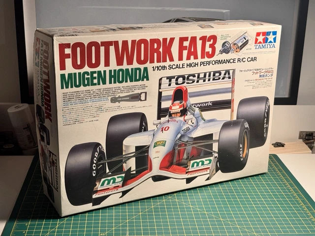 TAMIYA FOOTWORK FA13 Mugen Honda 1/10 Scale F103 NEW Kit No 58114 £322. ...