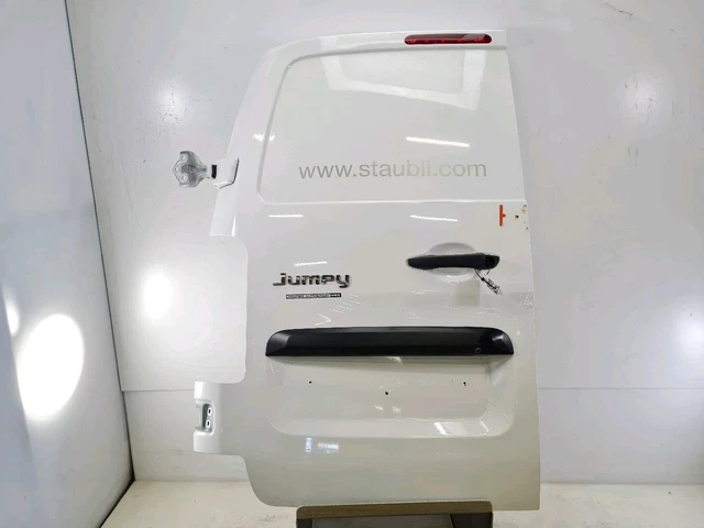 PORTE BATTANTE ARRIÈRE gauche - Citroen JUMPY III - Blanc Banquise ...