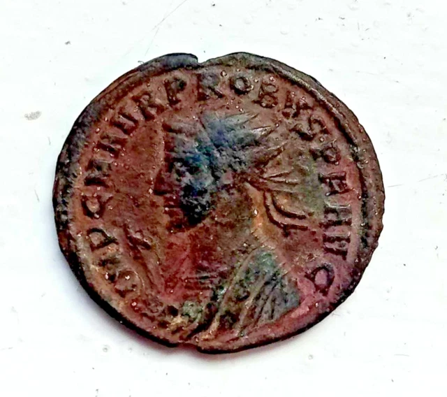 GENUINE ANCIENT ROMAN Antoninianus Coin: Probus 280AD Sol in Quadriga £ ...