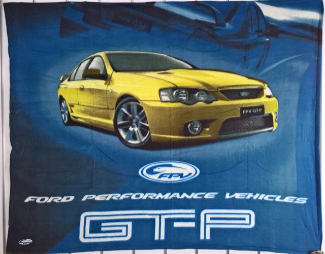 ~ FORD GT-P FPV - V8 FALCON BLANKET FLEECE THROW CAR * DOONA COVERS ...