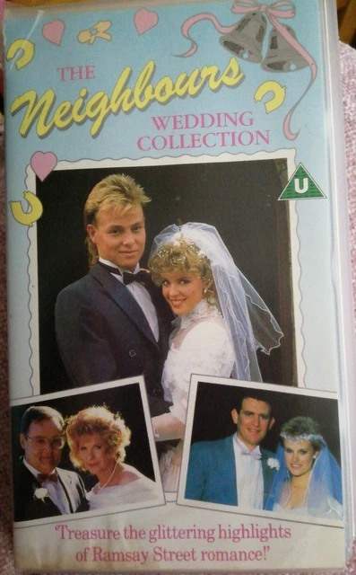 THE NEIGHBOURS WEDDING Collection - Bbc Vhs Video - Kylie Minogue ...