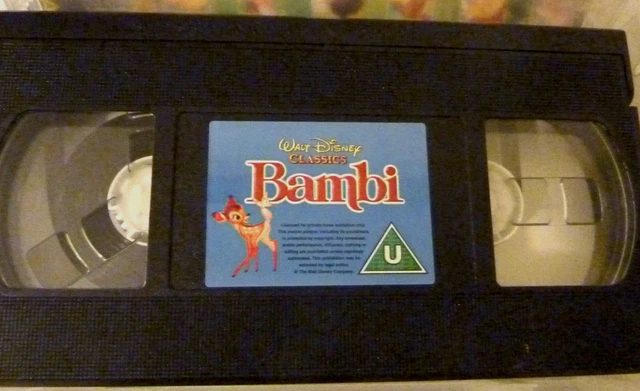 BAMBI - WALT Disney Classics - VHS PAL 67 mins £5.90 - PicClick UK