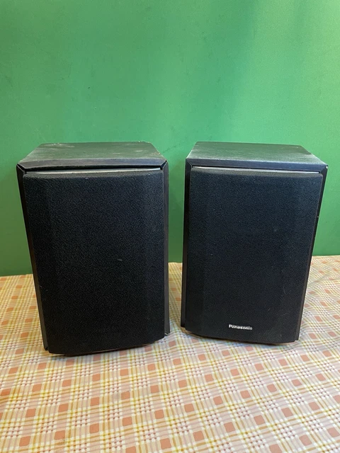 PANASONIC SR-PM15 HI-FI Speaker Set, Bi-Amp System Super Woofer, Wooden ...