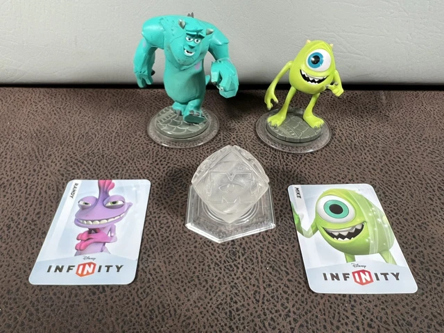 DISNEY INFINITY MONSTERS Inc Sully Sullivan, Mike Wazowski, Crystal ...