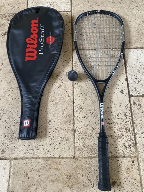WILSON PRO STAFF Squash racket HALO SERIES KEVLAR with Cover £19.00 ...