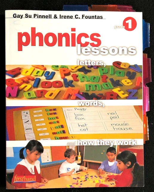 1ST GRADE - PHONICS LESSONS (Letters & Words) (2003, Fountas & Pinnell ...