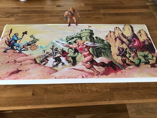POSTER HE-MAN MASTERS of the Universe 900 mm x 430 mm EUR 4,67 ...