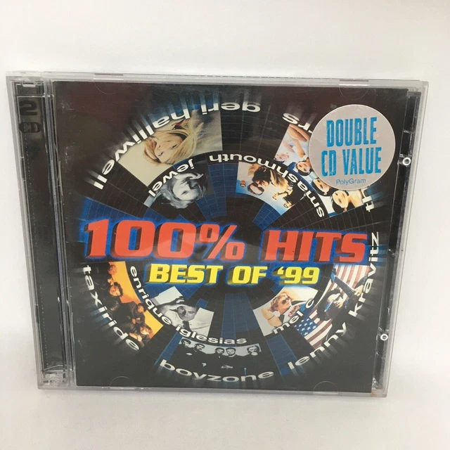 100% HITS: THE BEST OF 1999 CD Compilation GOOD CONDITION Free Postage ...