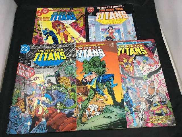 THE NEW TEEN Titans # 10, 11, 13, 14, 19 DC Comics Copper Age Mixed Lot ...