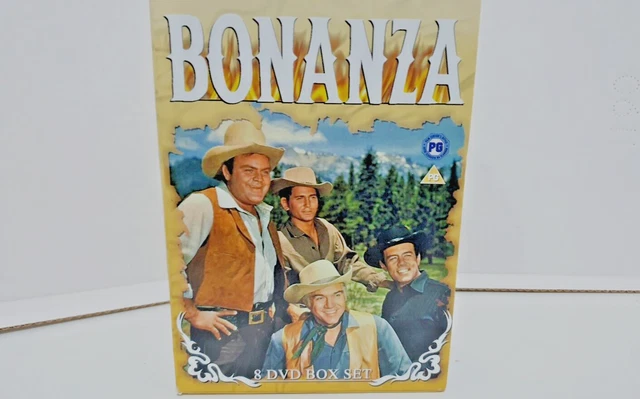 BONANZA 8 DISC DVD BOX SET (Region 2 UK) in AS NEW CONDITION with 31 ...