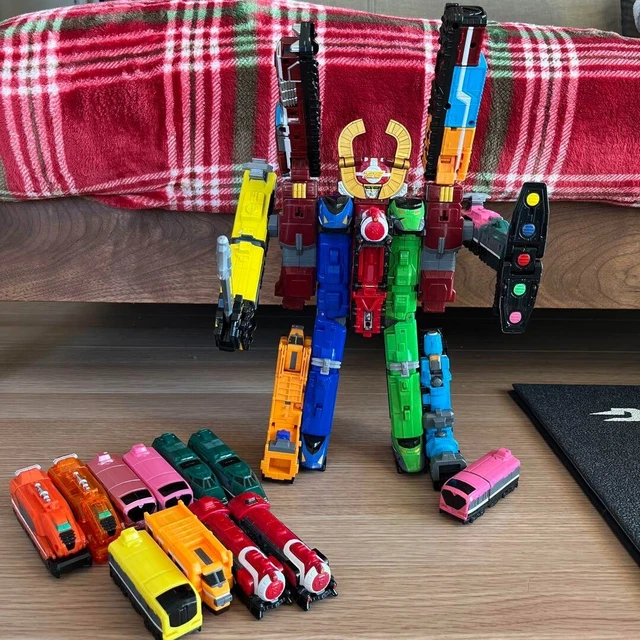 POWER RANGERS RESSHA Sentai ToQger DX Cho ToQ Oh Megazord BANDAI £133. ...