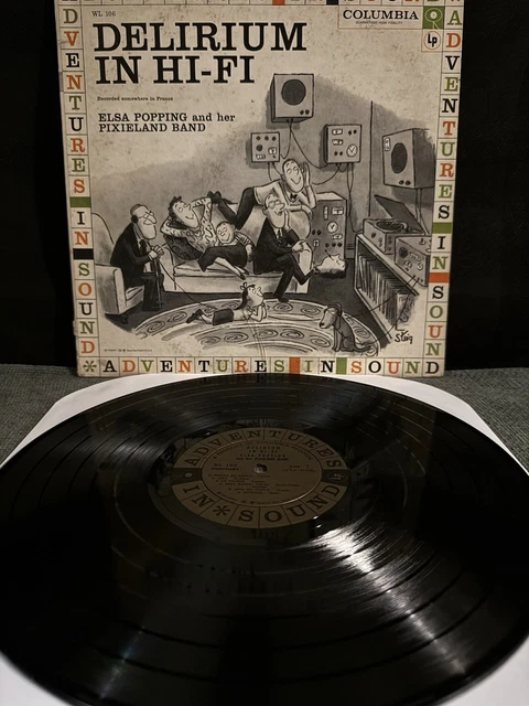ELSA POPPING AND Her Pixieland Band - Delirium In Hi-Fi - Columbia WL ...
