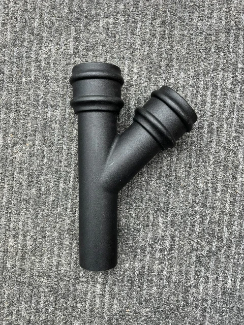 BRETT MARTIN CASCADE cast Iron effect Y Fitting 135 degrees Downpipe ...