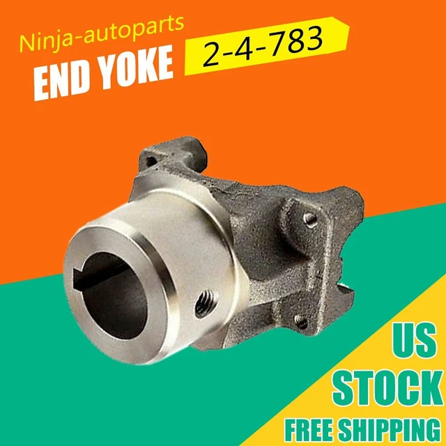 2-4-783 DRIVESHAFT END Yoke Round Bore 1310 series Ø1.250 Bore w/0.312 ...