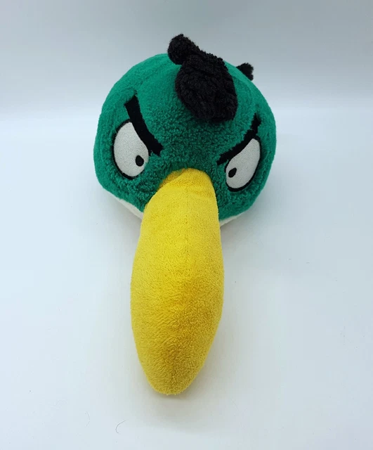 ANGRY BIRDS GREEN & Yellow Toucan Hal Bird Soft Toy Plush 2012 Branded ...