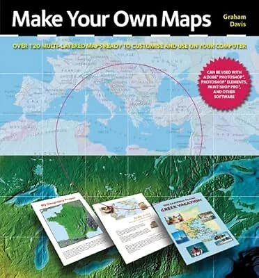 MAKE YOUR OWN Maps: 160 Color Maps Ready to Personalize on Your ...