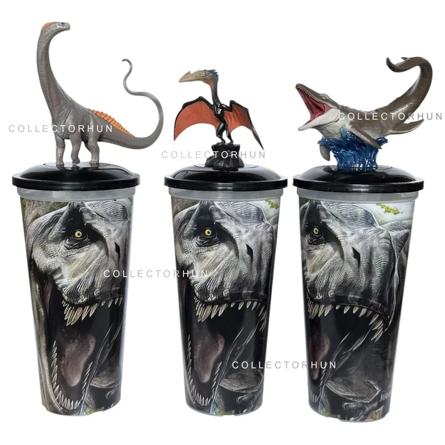 JURASSIC WORLD REBIRTH Movie cup 500ml + Topper set £54.00 - PicClick UK