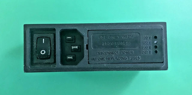 CORCOM 6VM4SC POWER Entry Module 4A 250Vac $9.95 - PicClick