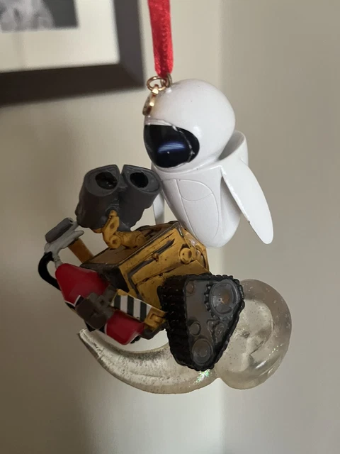 THE DISNEY STORE Wall-E & Eve Christmas Tree Decoration / Ornament £15. ...