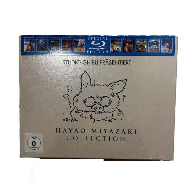 HAYAO MIYAZAKI COLLECTION (Special Edition) 10 Blu-ray Discs NEU OVP ...