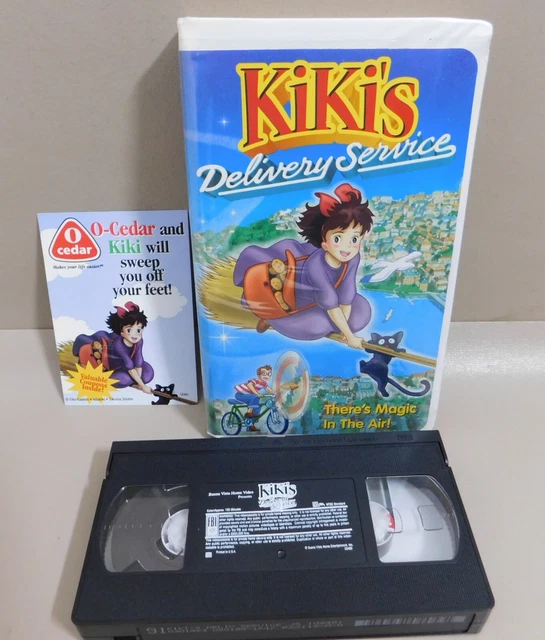 KIKIS DELIVERY SERVICE (VHS, Clam Shell, 1998) Hayao Miyazaki Anime w ...