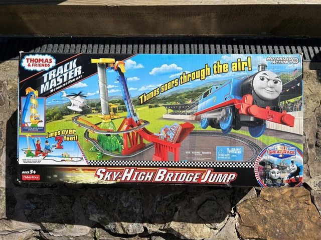 THOMAS & FRIENDS Trackmaster Sky High Bridge Jump. Complete Set Boxed £ ...
