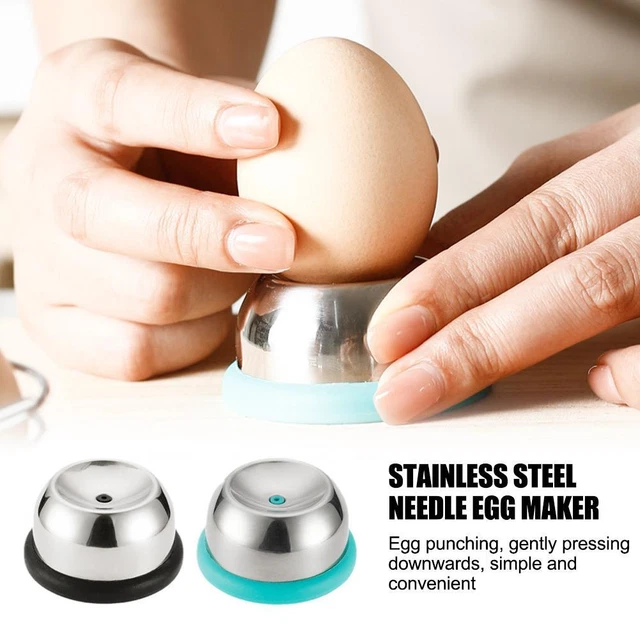 EGG PIERCER FOR Eggs, Stainless Steel Needle Punch, Poker with Sharp B ...