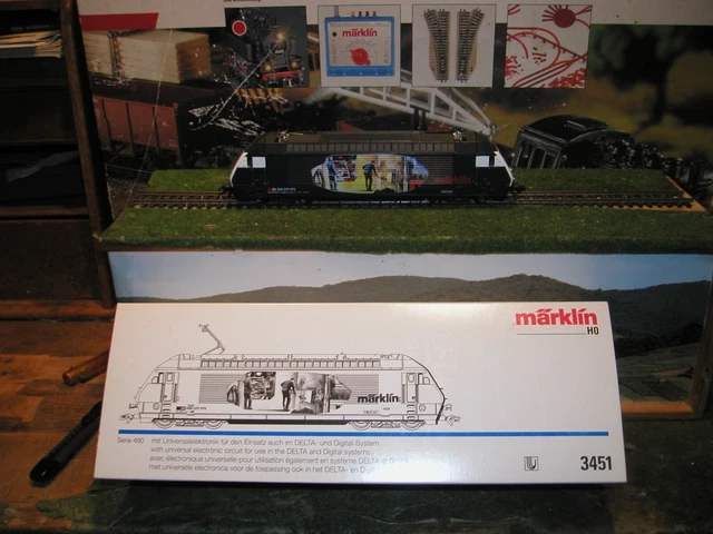 MÄRKLIN H0 3451 Elok Serie 460 der SBB, DIGITAL, Licht, TOP, OVP ...