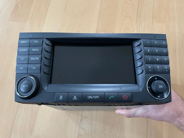 ORIGINAL MERCEDES BENZ E-Klasse W211 MOPF Comand Radio Navigation EUR ...