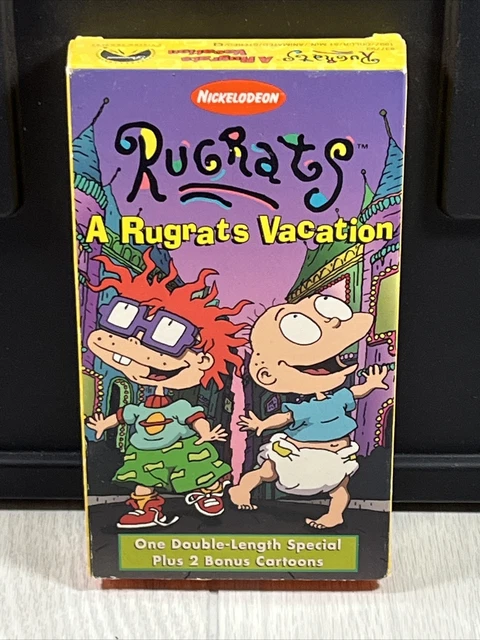 RUGRATS - A Rugrats Vacation (VHS, 1997) - Orange Tape £9.46 - PicClick UK