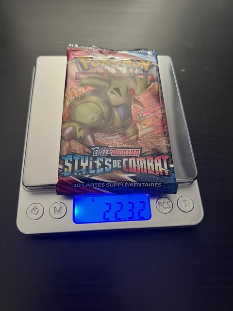 POKÉMON JCC ÉPÉE et Bouclier Styles de Combat EB05 Booster Pesée 22,32 ...