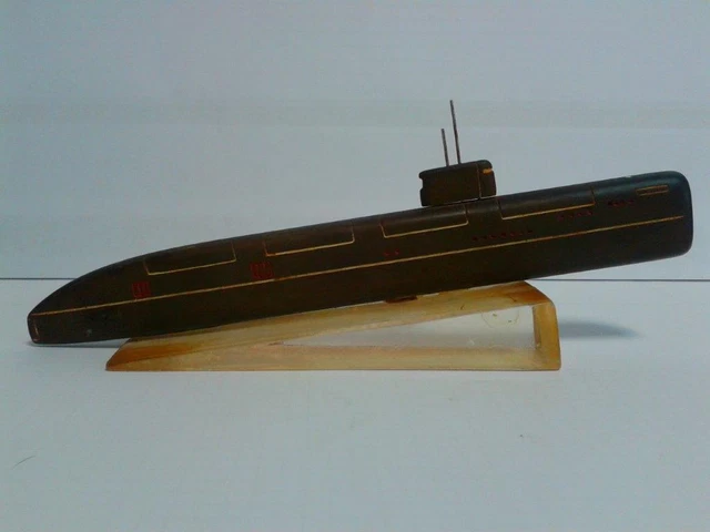 CCCP USSR RARE SOVIET handmade nuclear missile submarine Echo II ...