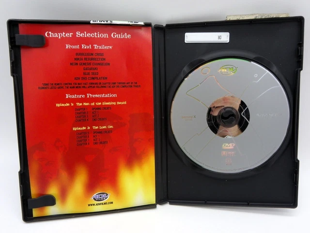 SAMURAI X TRUST Anime Animated Japanese Cartoon 2000 ADV Films DVD ...
