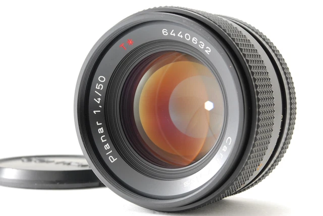 [TOP MINT] CONTAX Carl Zeiss Planar 50mm f/1.4 AEJ Lens C/Y From JAPAN ...